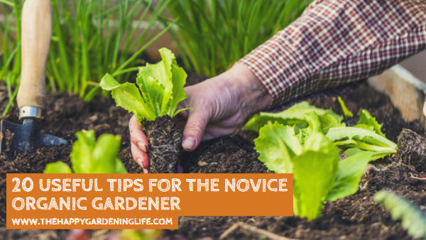 20 Useful Tips for the Novice Organic Gardener – The Happy Gardening Life