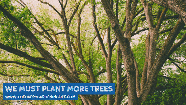 We Must Plant More Trees – The Happy Gardening Life