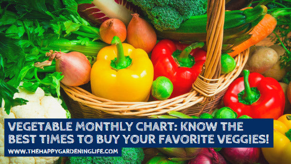 Vegetable Monthly Chart: Know the Best Times to Buy Your Favorite Vegg ...